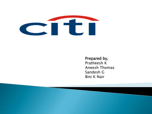 Citi group | PPTX