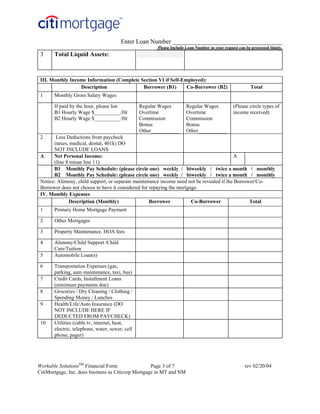 Citi mortgagess package 2nd mtg | PDF