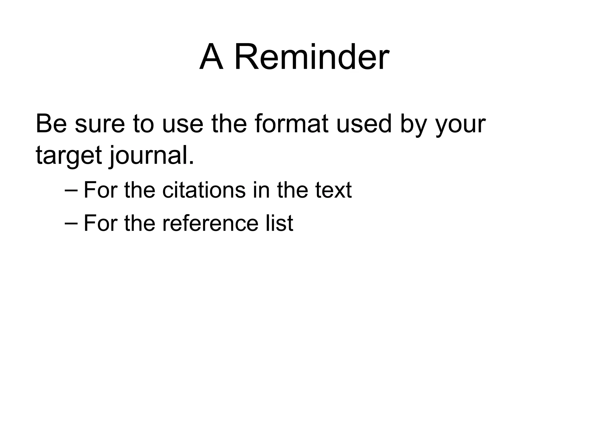 COURSE: citing-references. presentation(ppt) | PPT