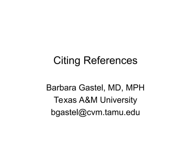 citing and references & bibliography .ppt