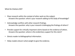 Citing Sources in Technical Writing | PPT | Free Download