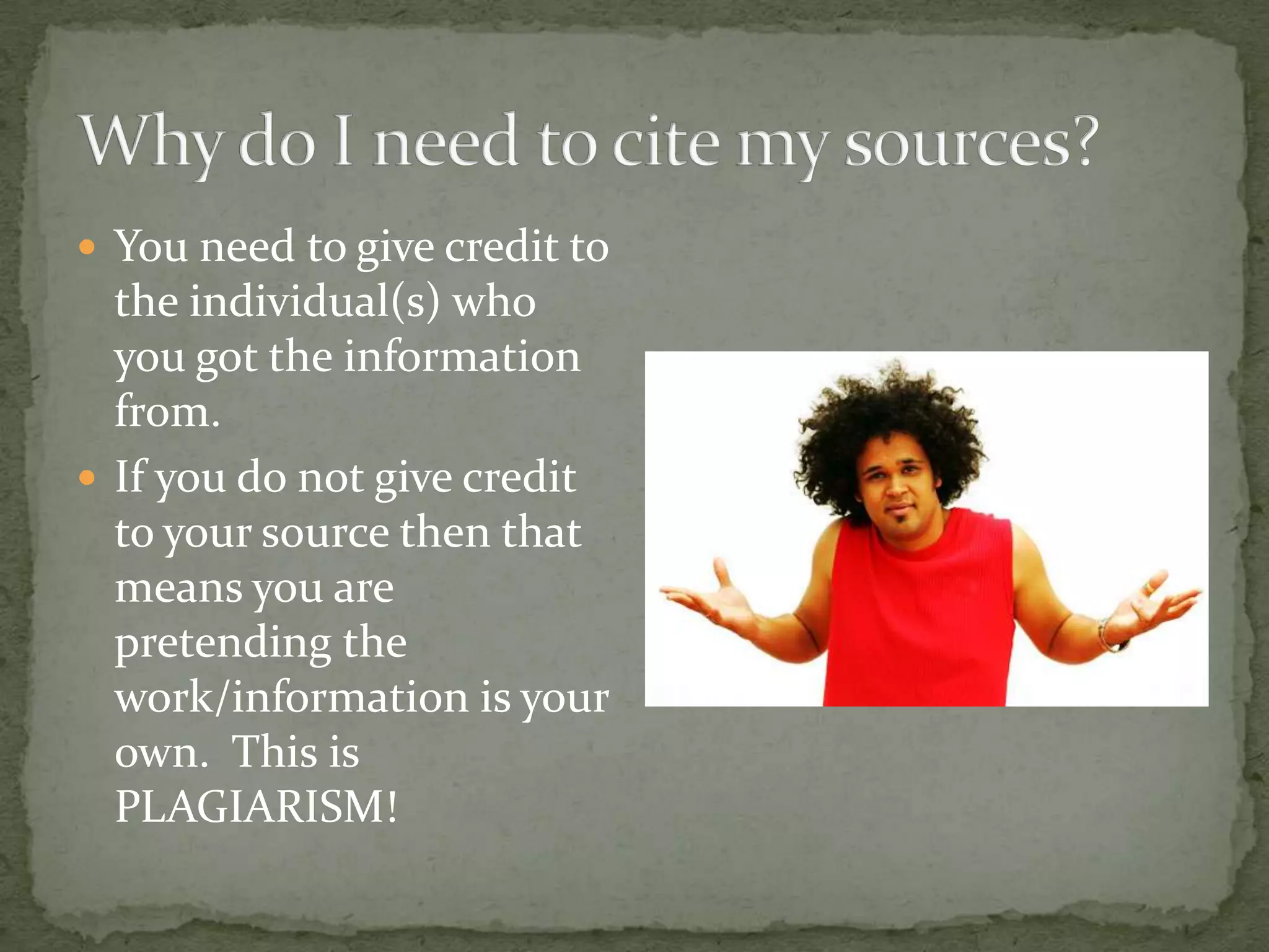 Citing And Using Reliable Sources | PPT