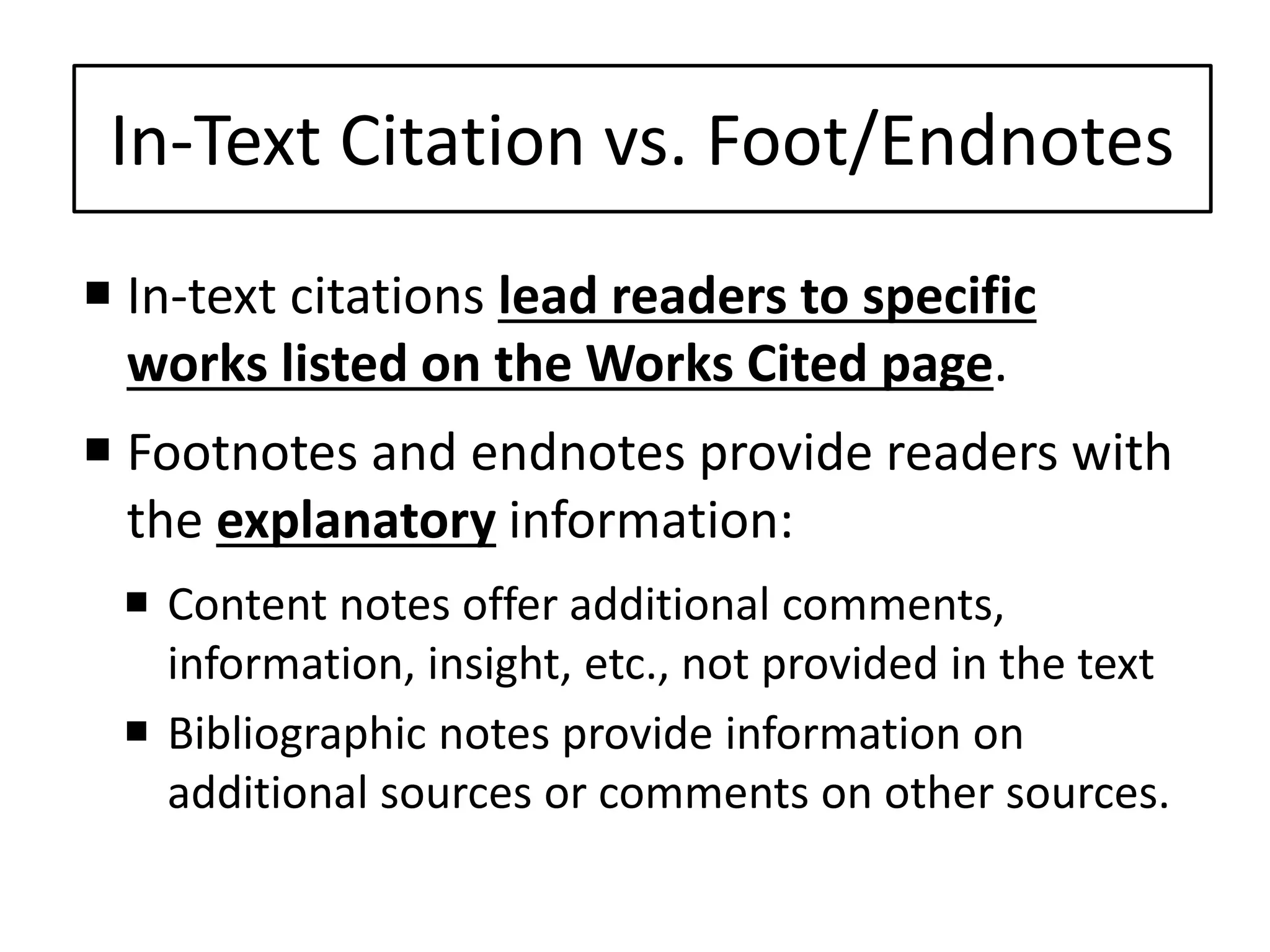 Citing evidence | PPTX