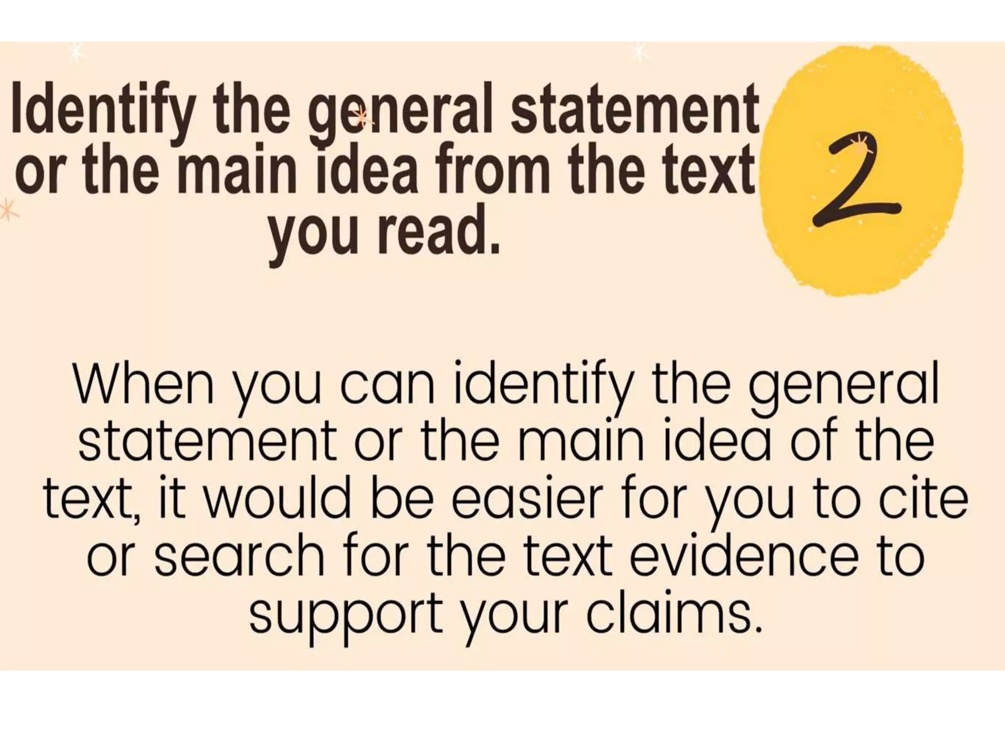 Citing evidence to support General Statements.pptx