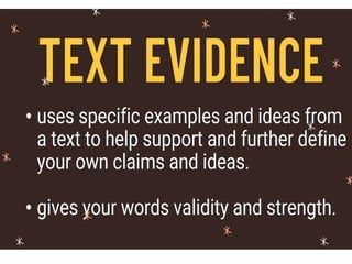 Citing evidence to support General Statements.pptx