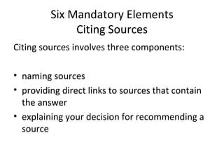 Citing sources | PPT