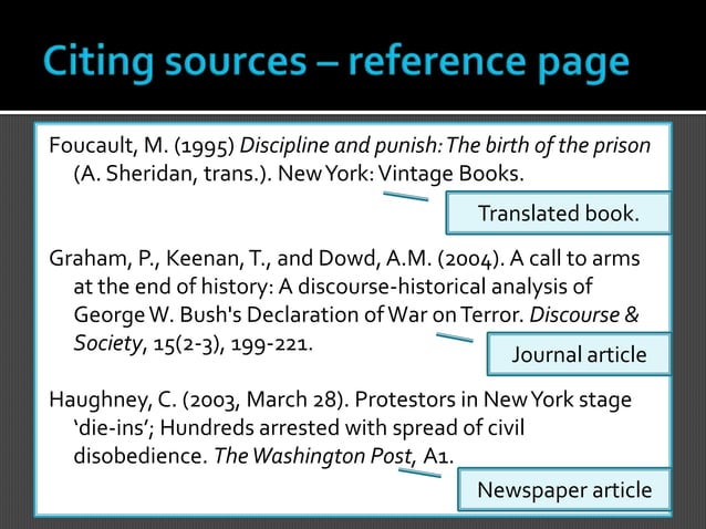 Citing sources* | PPT