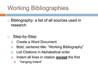 Citing sources | PPTX
