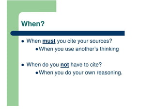 Citing Sources | PDF