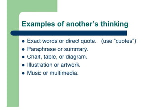 Citing Sources | PDF