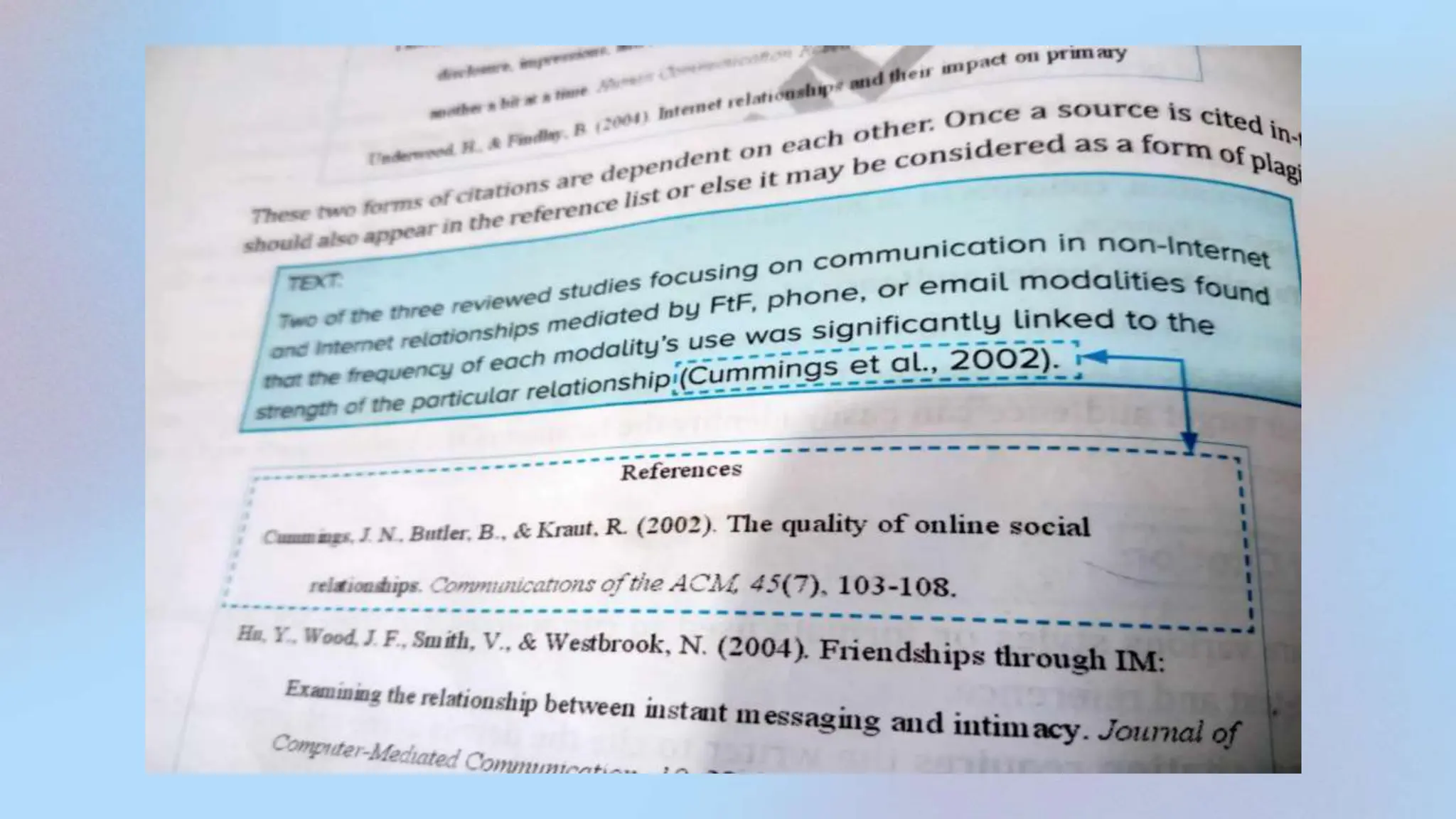 Citing sources using the in-text and reference citation.pptx