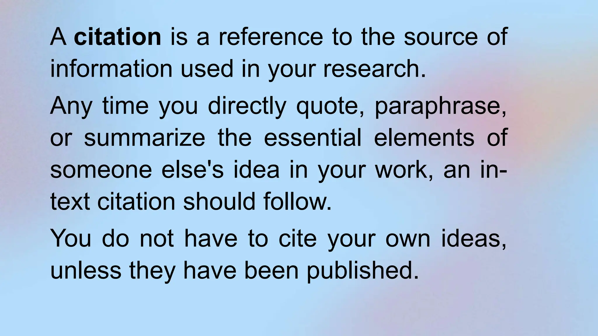 Citing sources using the in-text and reference citation.pptx