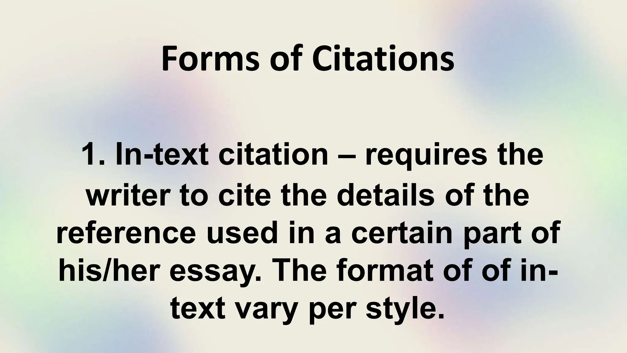 Citing sources using the in-text and reference citation.pptx