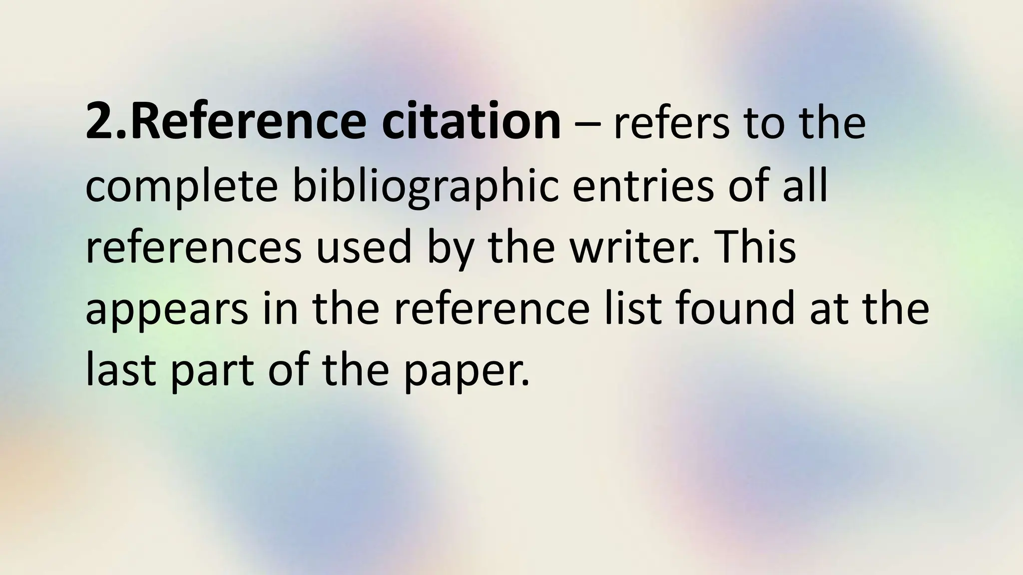 Citing sources using the in-text and reference citation.pptx