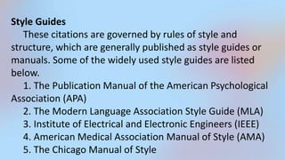 Citing sources using the in-text and reference citation.pptx