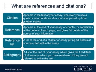 Citing sources and referencing 2012 v4 | PPT