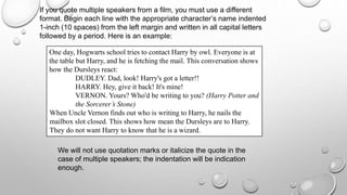 Citing sources ewrt 1 a essay 1 | PPTX | Screenwriting | Content Production