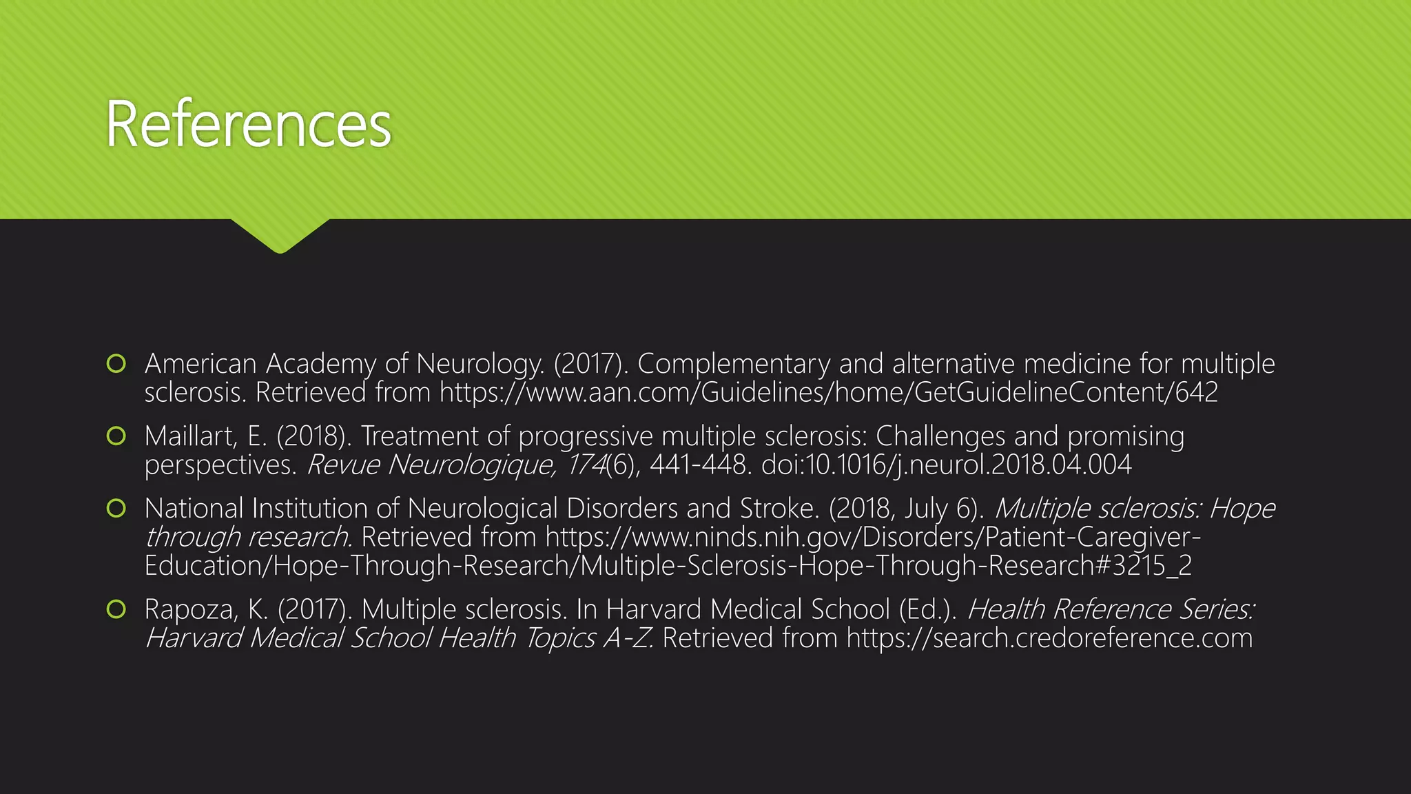 Citing Sources in APA Style in a Presentation | PPTX