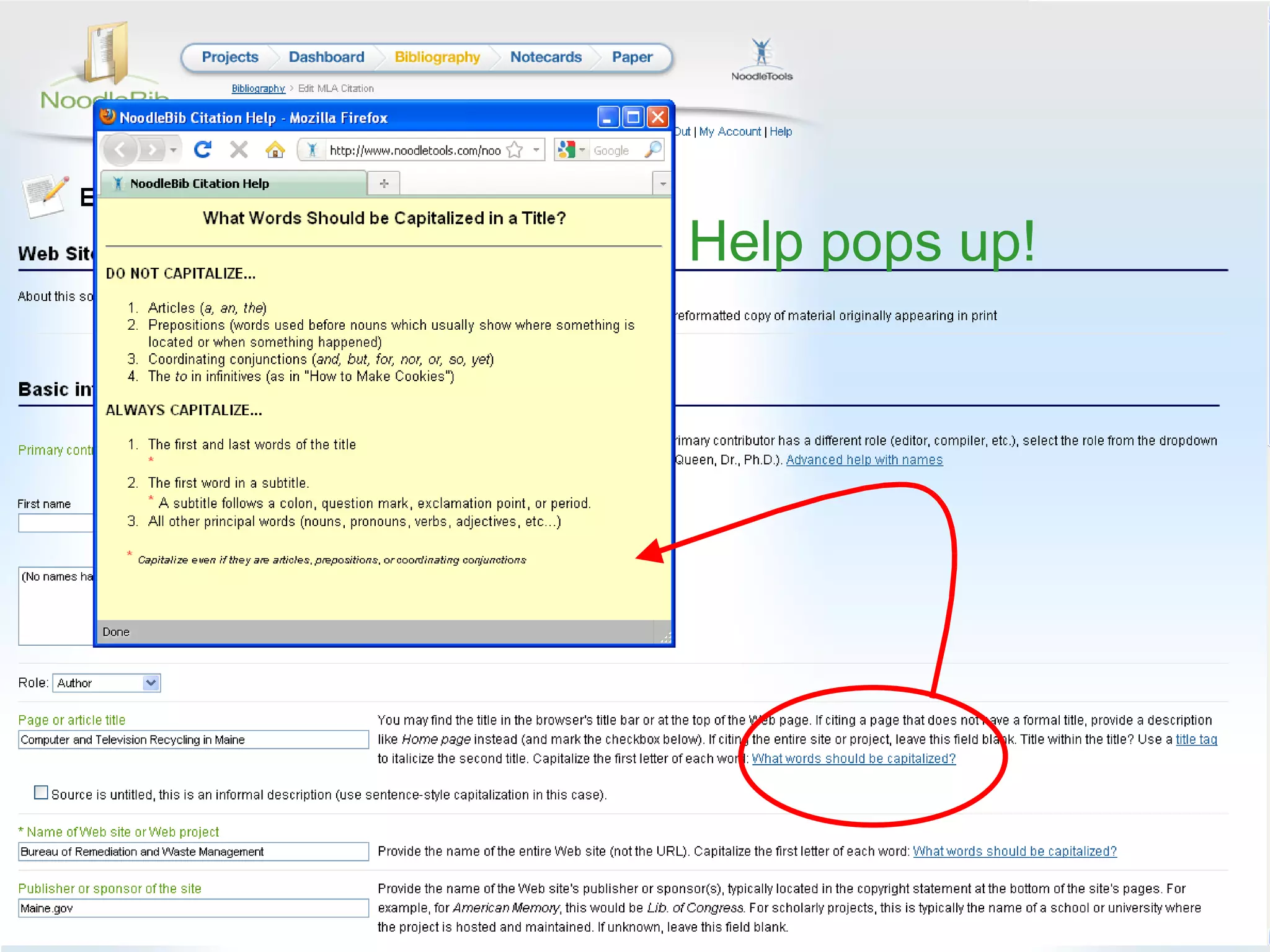 Citing Sources with Noodletools | PPT