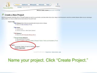 Citing Sources with Noodletools | PPT