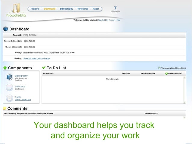 Citing Sources with Noodletools | PPT