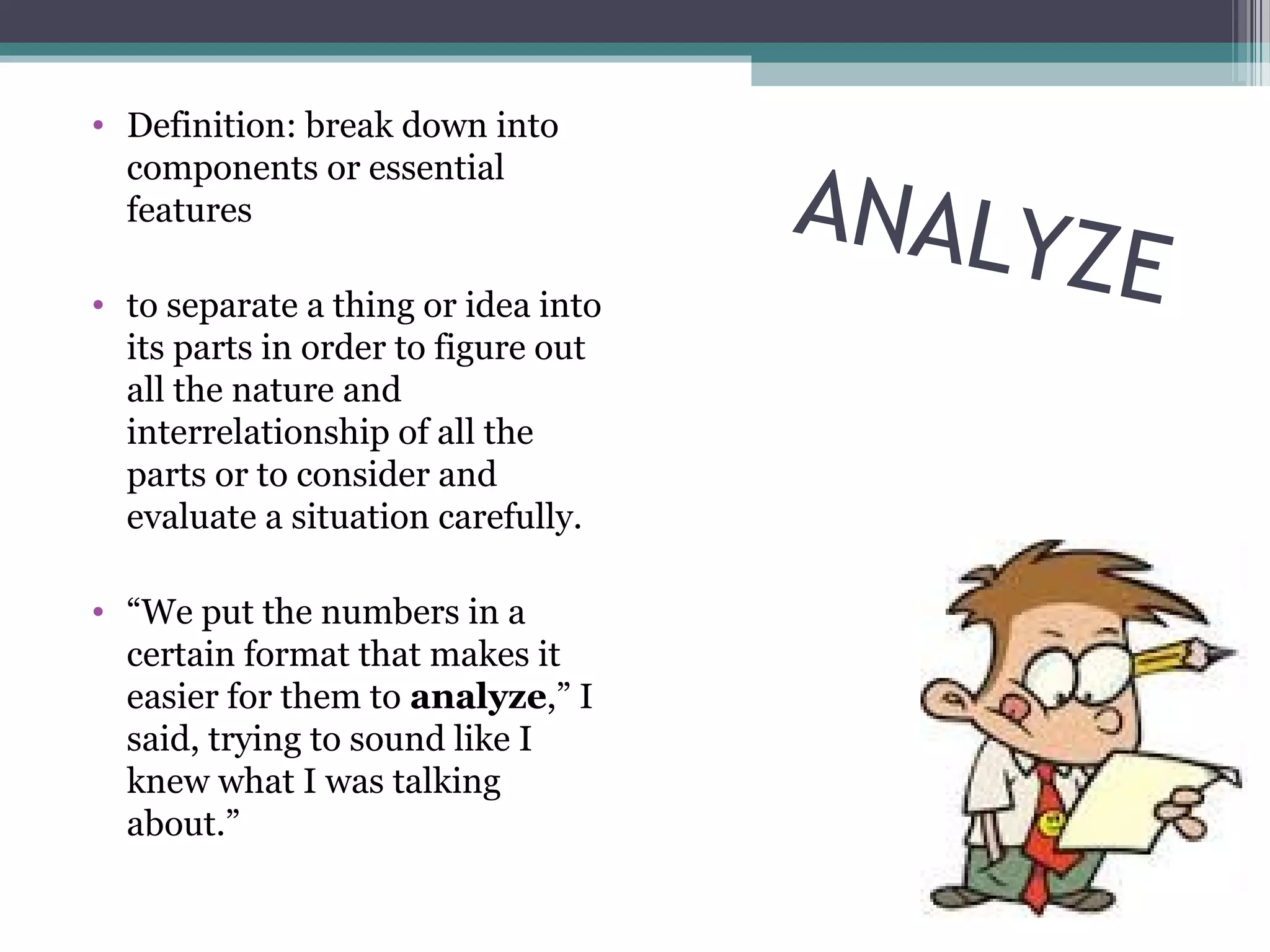 Citing Textual Evidence Vocabulary | PPT