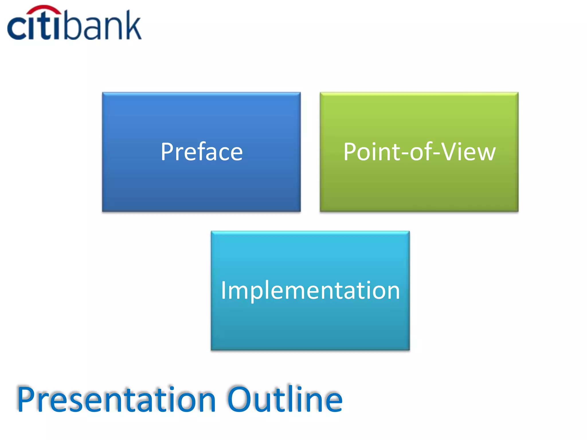 Citi presentation | PPT