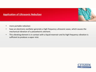 CITIZEN Nebulizer Segment | PPTX