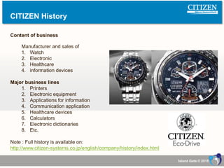 CITIZEN Blood Pressure Monitors 2015 | PPTX | Heart and Cardiovascular ...