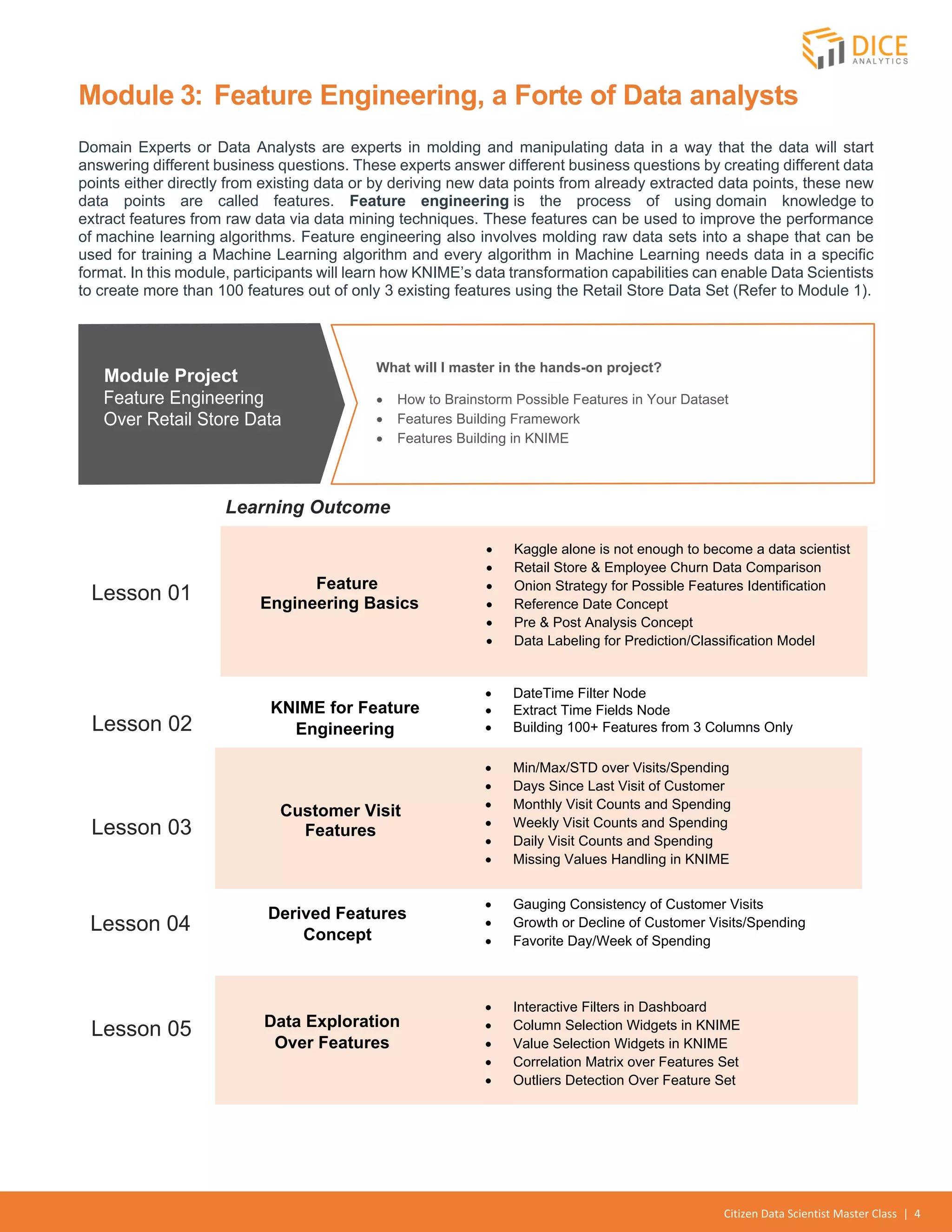 Citizen Data Science Training using KNIME | PDF