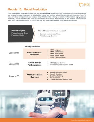 Citizen Data Science Training using KNIME | PDF