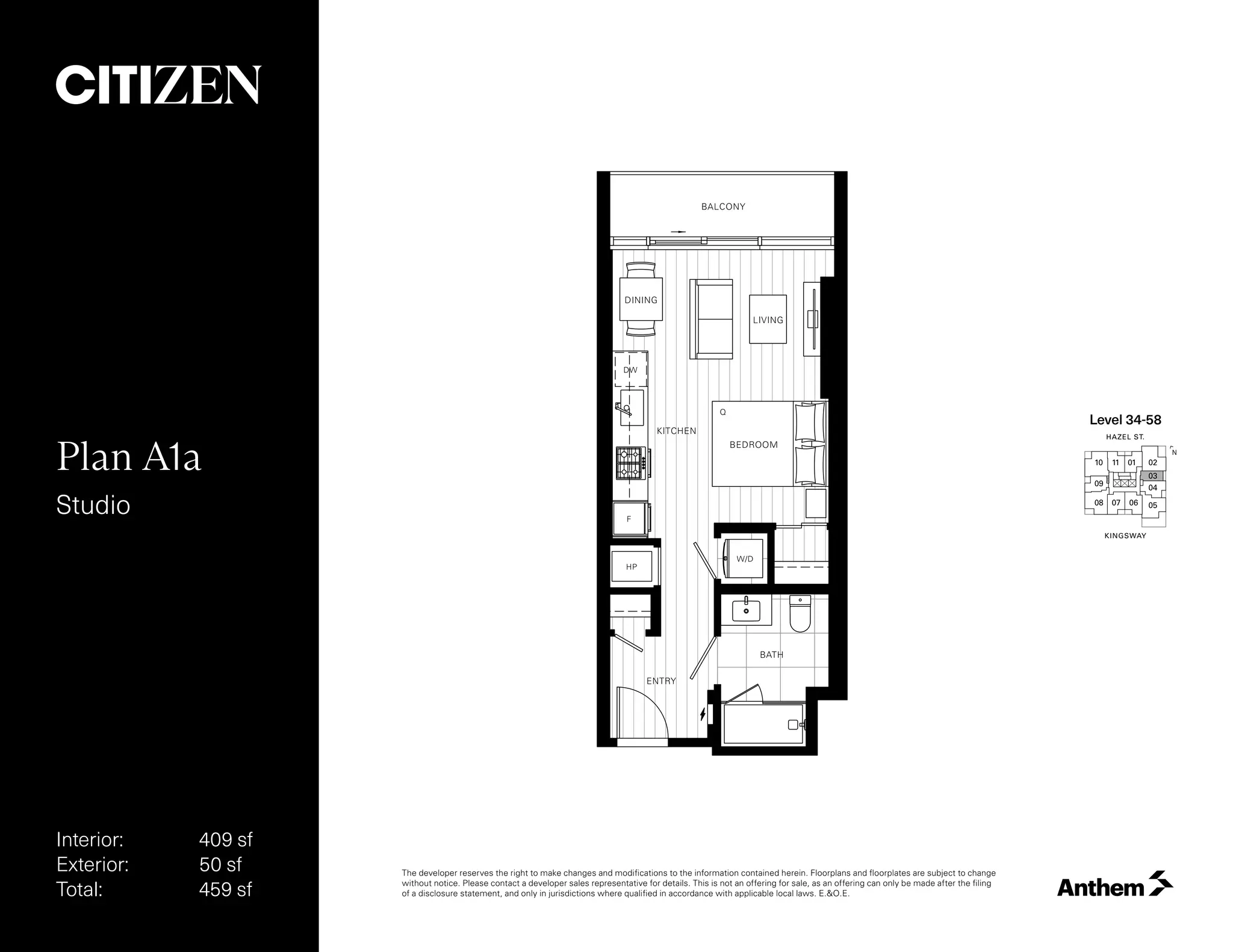 Citizen Burnaby Floor Plans | PDF