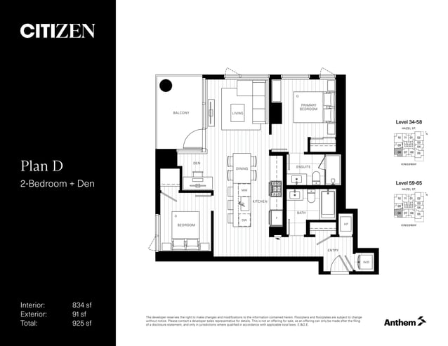 Citizen Burnaby Floor Plans | PPT