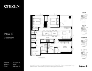 Citizen Burnaby Floor Plans | PDF