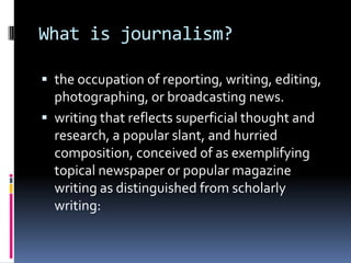 Citizen Journalism | PPT