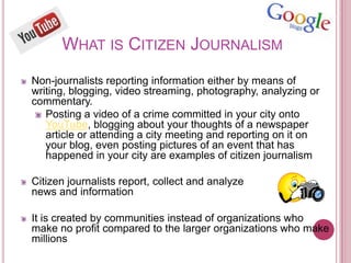 Citizen journalism | PPTX