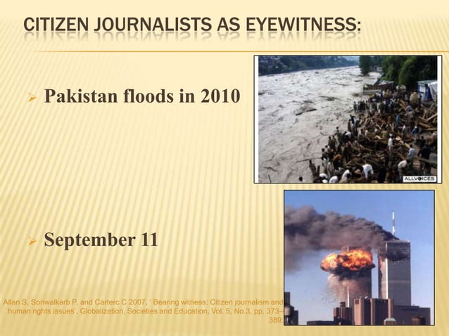 Citizen journalism | PPT