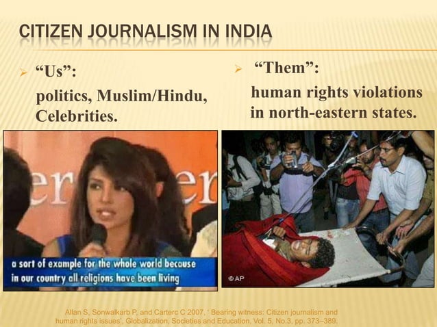 Citizen journalism | PPT