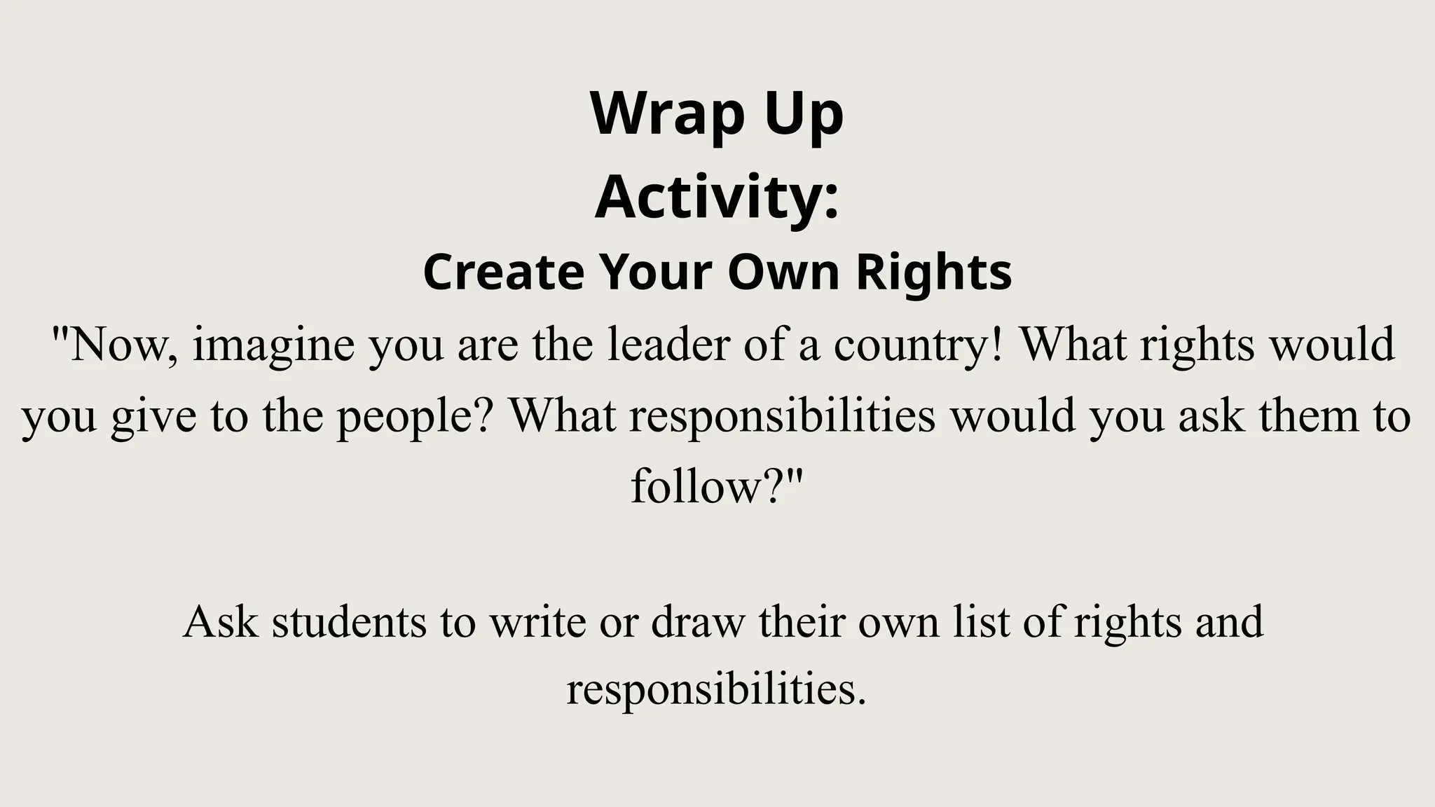Citizen Rights and responsibilities overview | PPTX