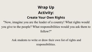Citizen Rights and responsibilities overview | PPT