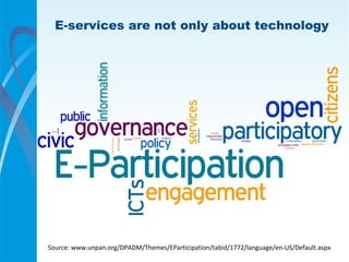 Citizens centric e-services | PPT