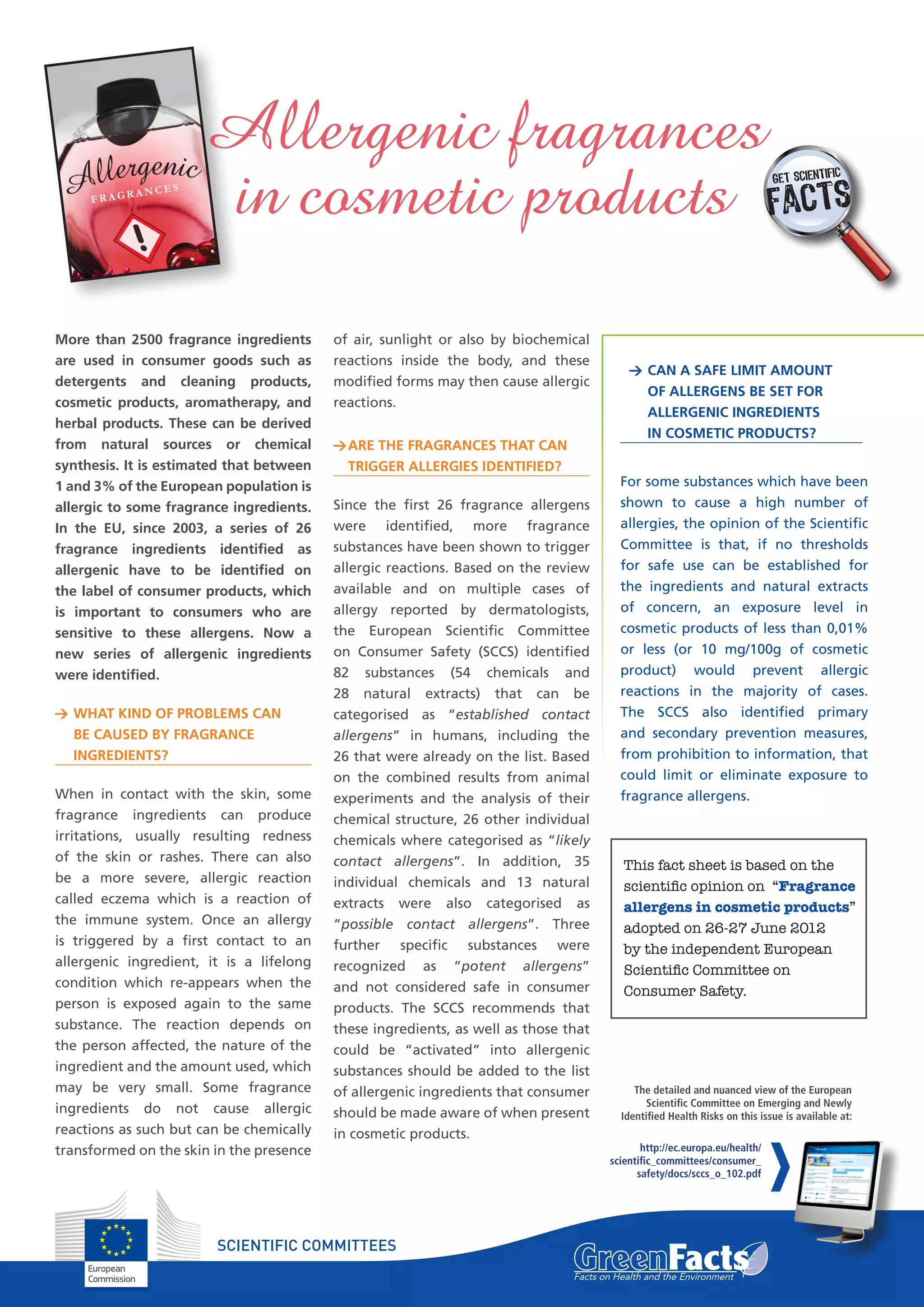 Fragrance Allergens | PDF