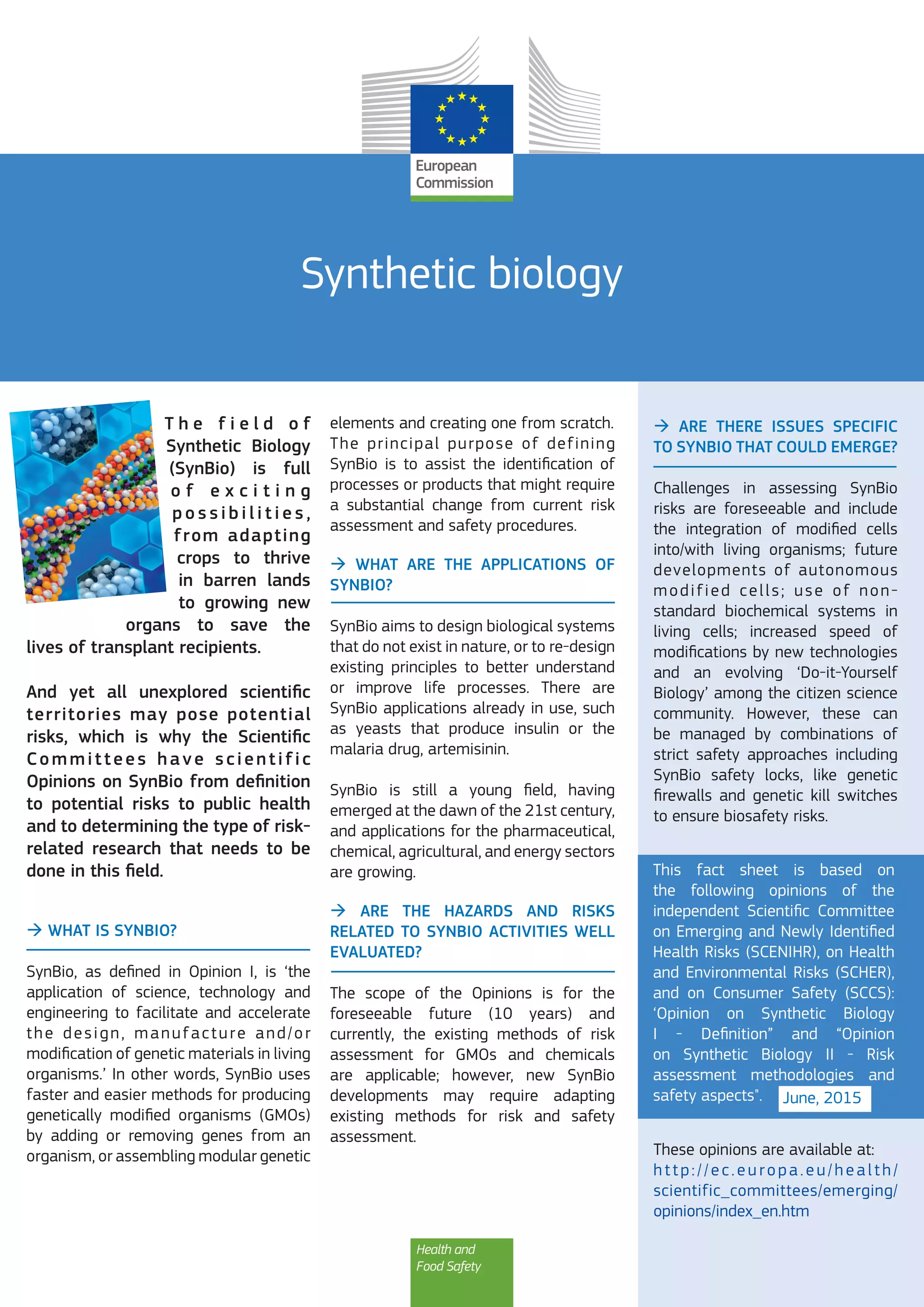 Synthetic biology | PDF