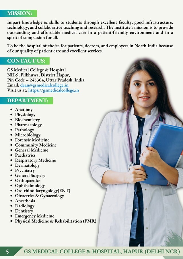 GS Medical College & Hospital | PDF