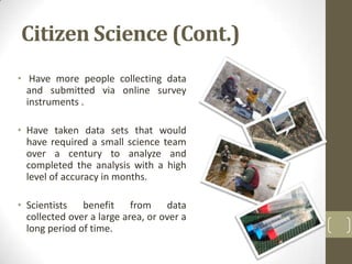 Citizen science | PPTX | Landscaping | Home & Garden