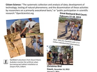 Citizen science | PPTX