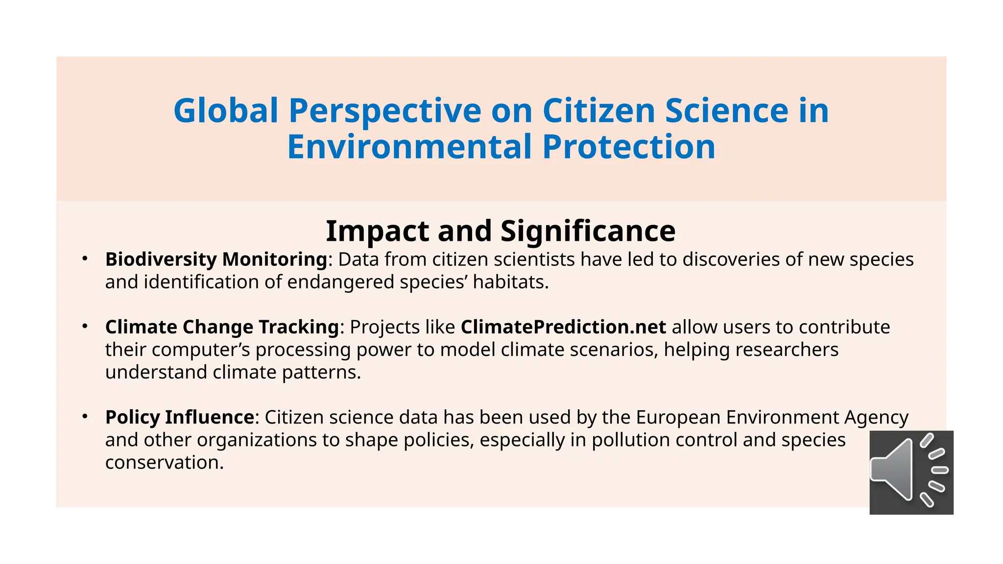 Role of Citizen Science in Environment Protection | PPTX