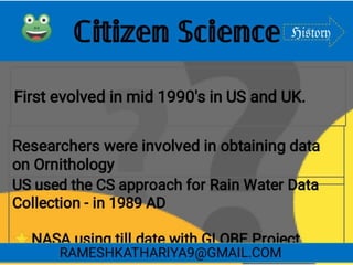 Citizen science approach on frog conservation in Nepal. | PPT