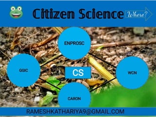 Citizen science approach on frog conservation in Nepal. | PPT
