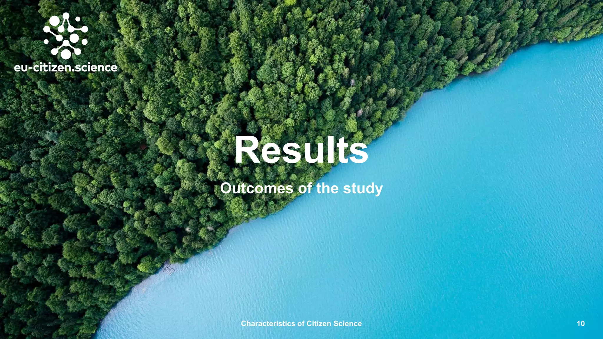 Citizen science characteristics webinar | PDF